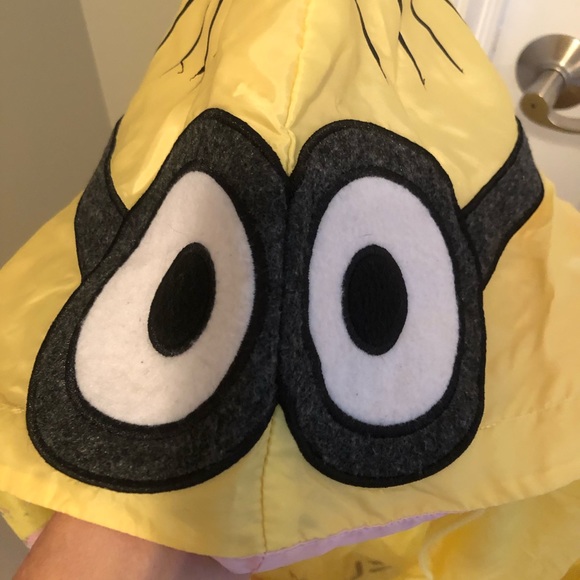 Disney | Jackets & Coats | Disneys Despicable Me Minion Raincoat Kids ...